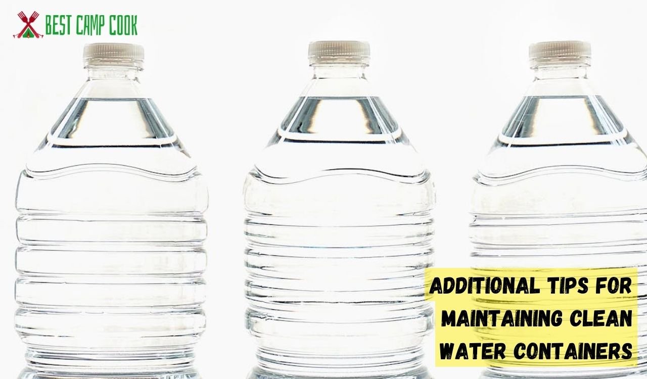Learn How to Clean Camping Water Containers Properly?